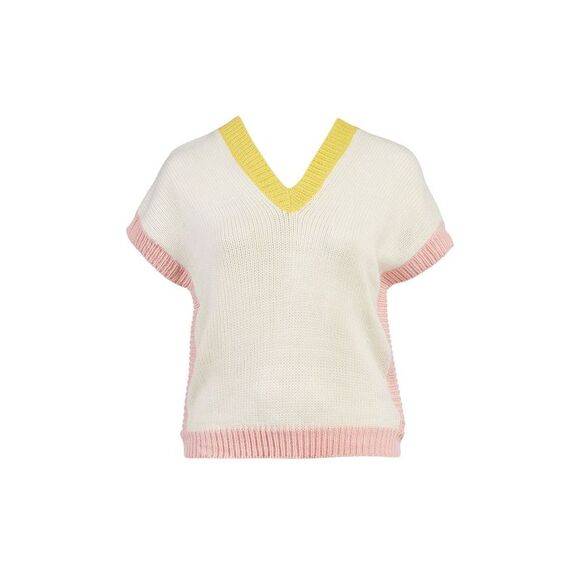 Emily Wonder | Sweaters | Emily Wonder Womens Top Plus Sz X Contrast ...